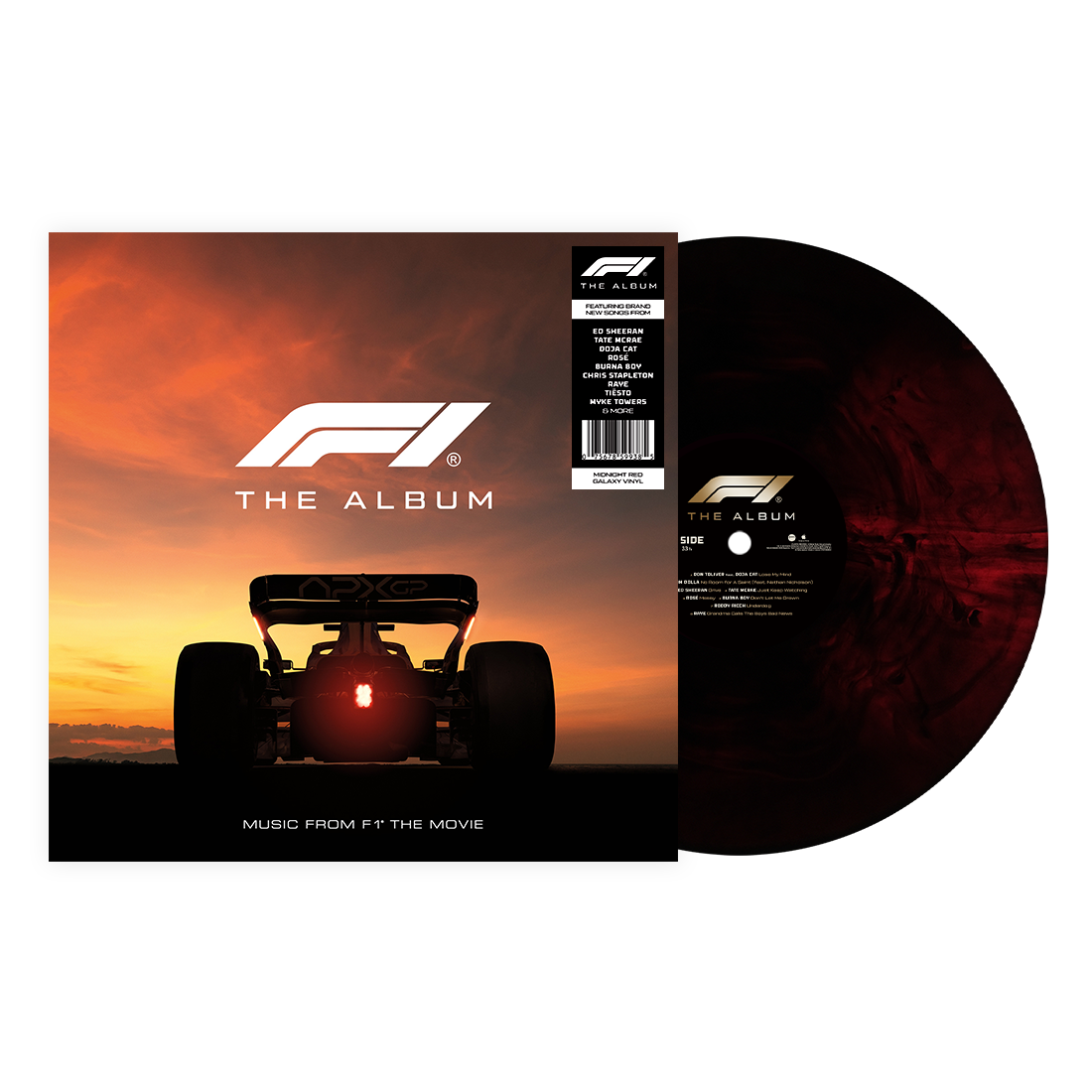 F1 The Album (D2C Exclusive - Midnight Red Galaxy Vinyl)